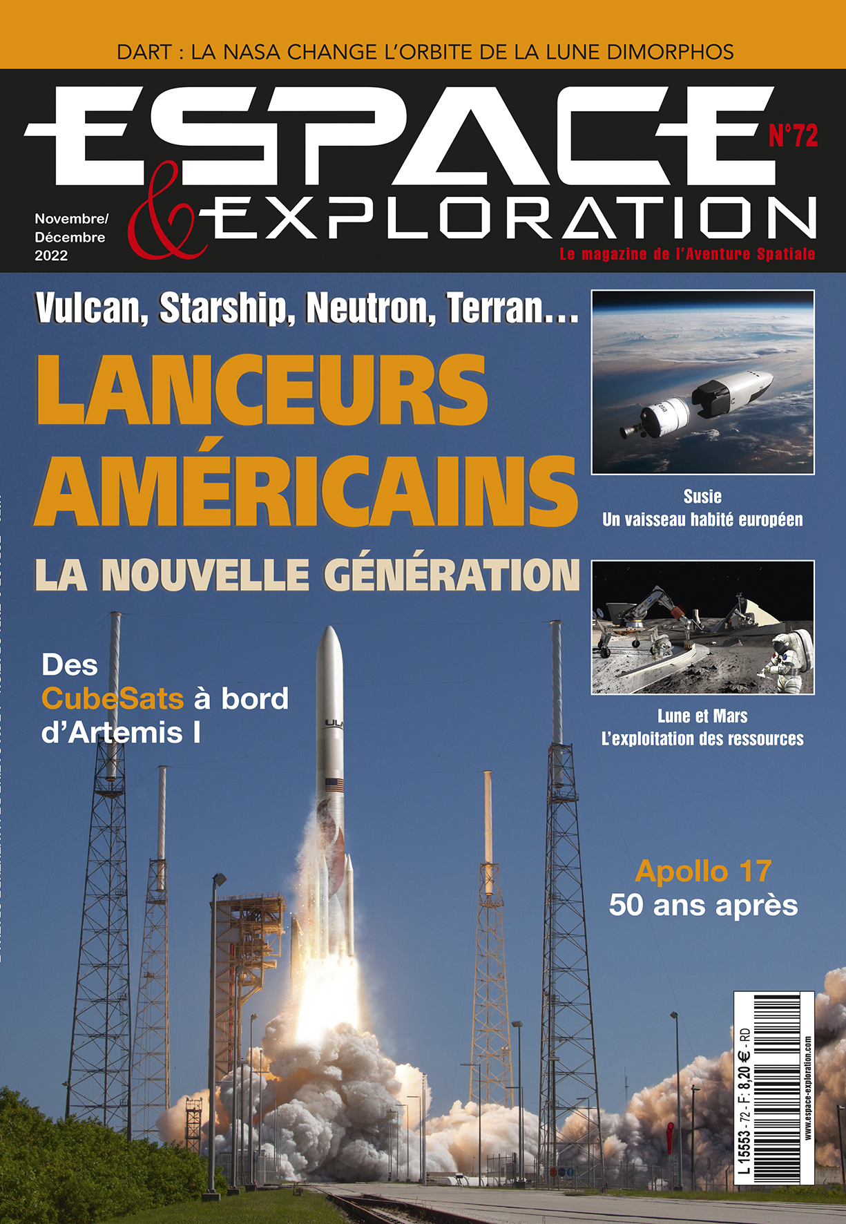 Espace & Exploration n°72 - format Papier - Espace et Exploration