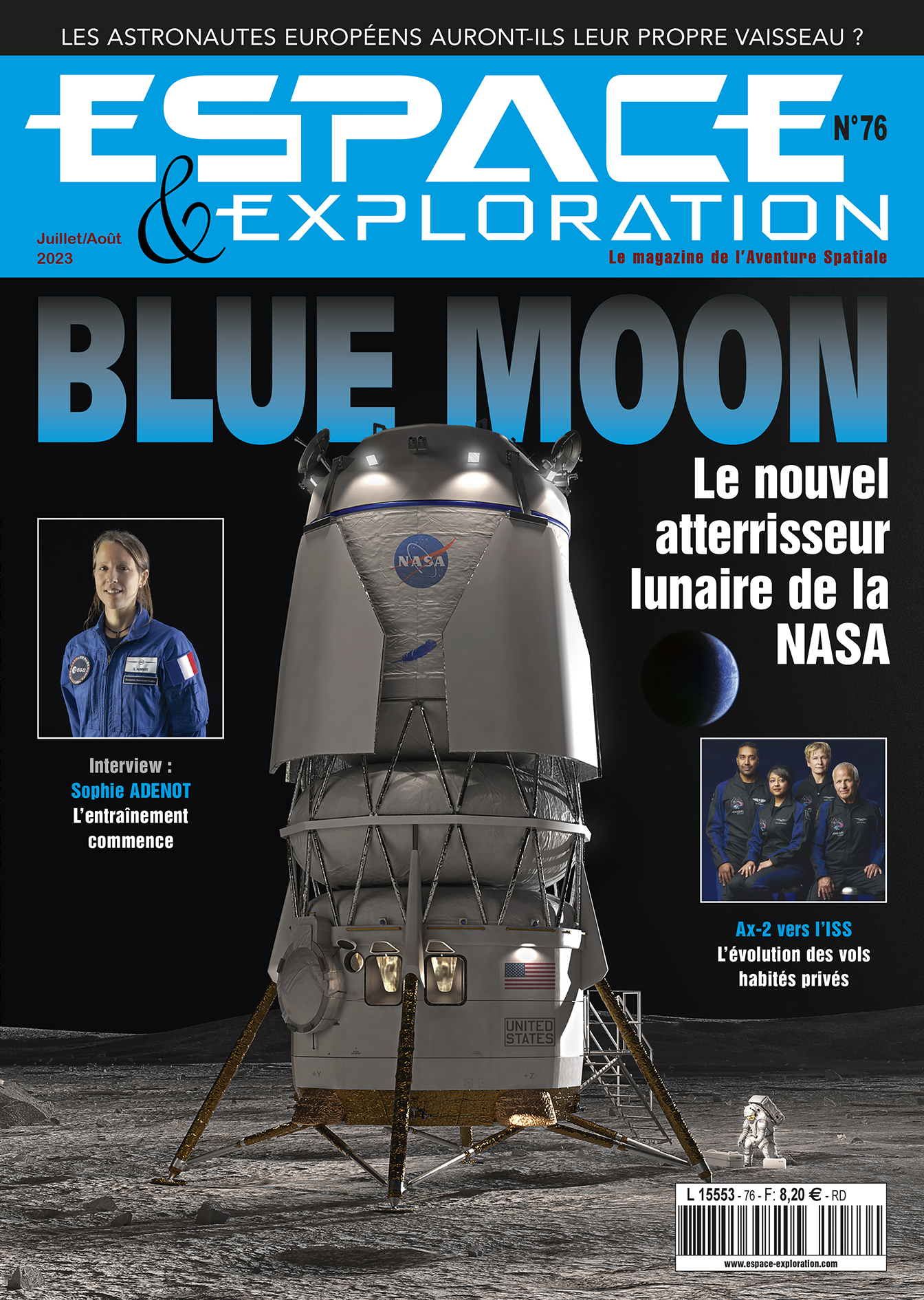 Le Magazine de référence de l'actualité spatiale - Espace et Exploration